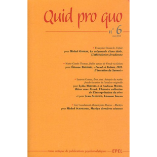 Quid pro quo n°6 - EPEL EDITIONS